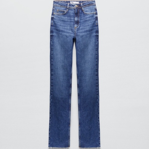 Zara | Jeans | Zara Slim Flare High Rise Jeans | Poshmark